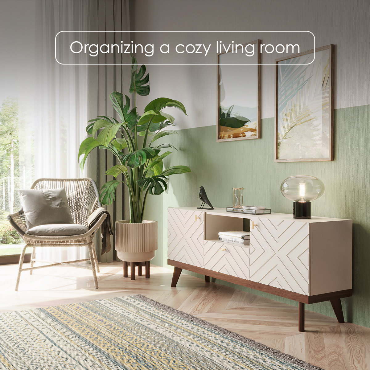 George Oliver Diethmar TV Stand for TVs up to 65" & Reviews - Wayfair Canada